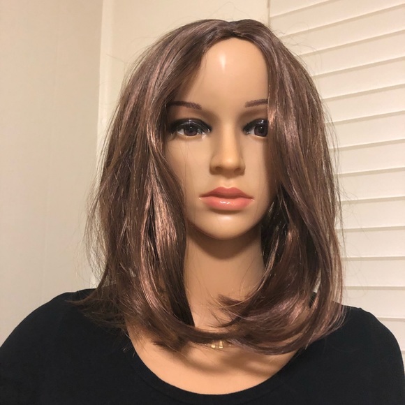 Accessories | Nwt 1314 Copper Brown Middle Part Silky Bob | Poshmark